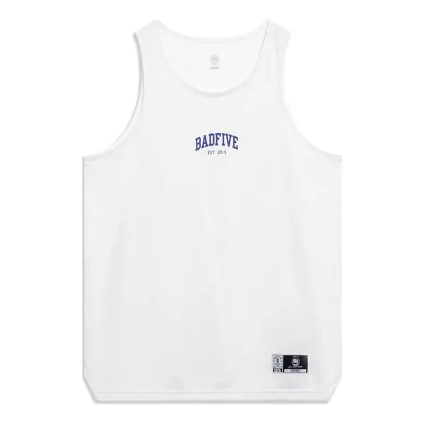 LI-NING Badfive X Mister Cartoon Basketball Tank - White