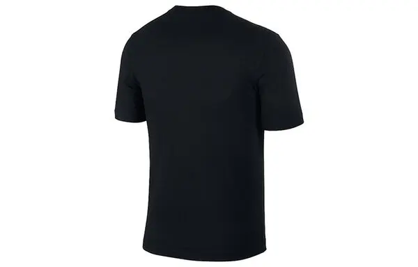 Nike Sportswear Tee Icon Futura Casual Sport Alphabet Printing Round Neckshort Sleeve - Black