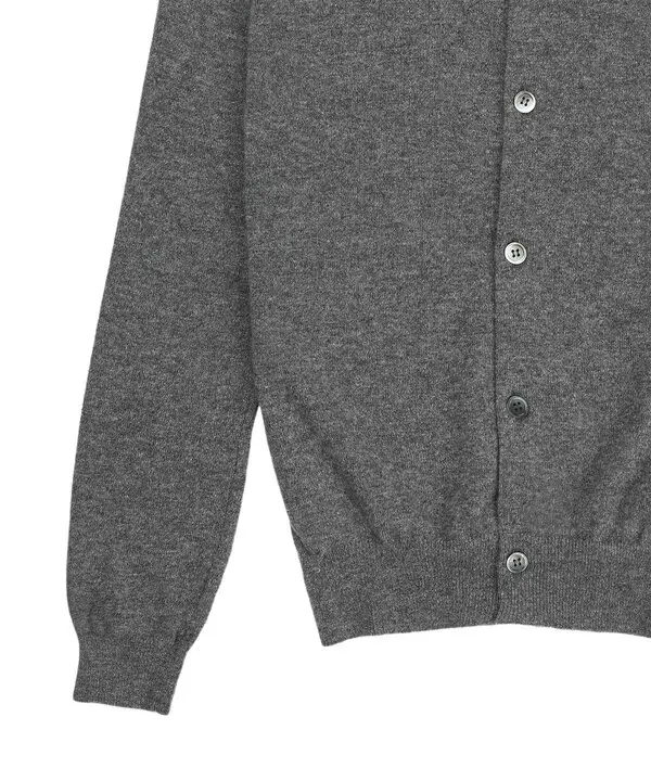 Play Comme Des Garcon Emblem Cardigan - Grey