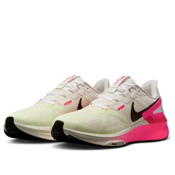 Nike Structure 25 Sneakers - Sail/hyper Pink/bright Crimson