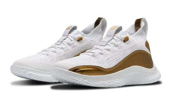 Under Armour Curry Flow 8 "gold Blooded" Basketball Sneakers
