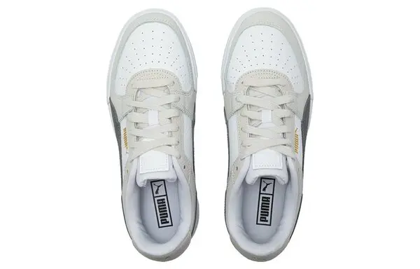 PUMA Ca Pro Low Top Sneakers - Gray/white/green