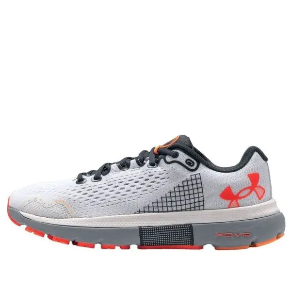 Under Armour Hovr Infinite 4 Athletic Sneakers - White/orange