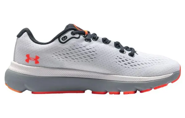 Under Armour Hovr Infinite 4 Athletic Sneakers - White/orange