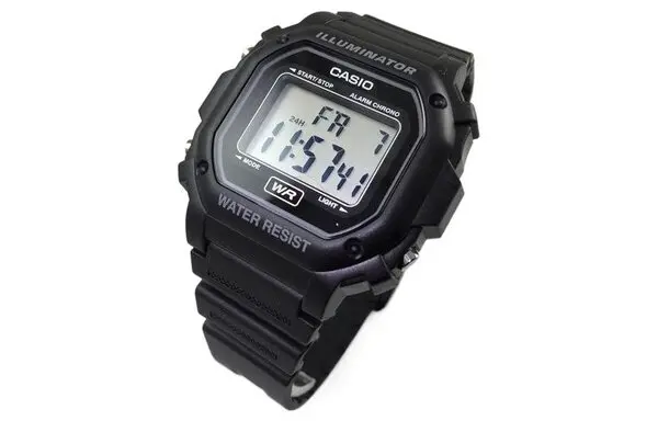 Casio Waterproof Sports Digital Watch - Black