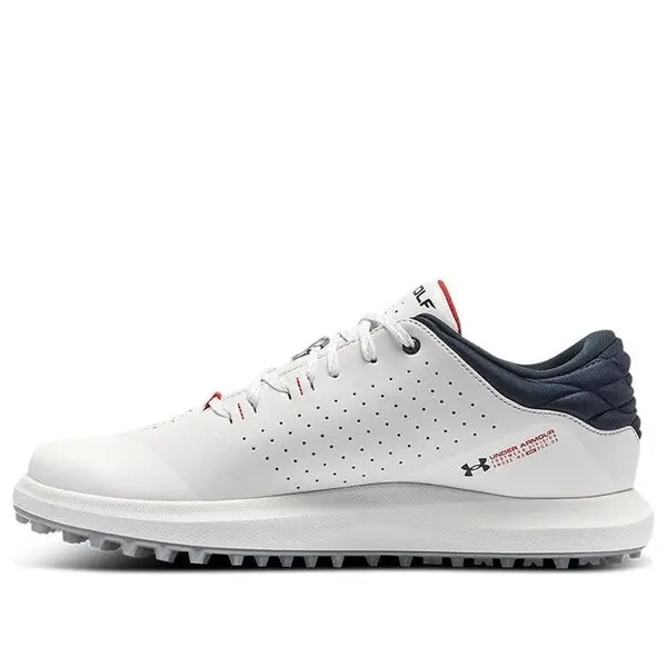 Under Armour Draw Sport Spikeless Golf Shoes Wide - White
