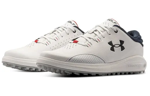 Under Armour Draw Sport Spikeless Golf Shoes Wide - White