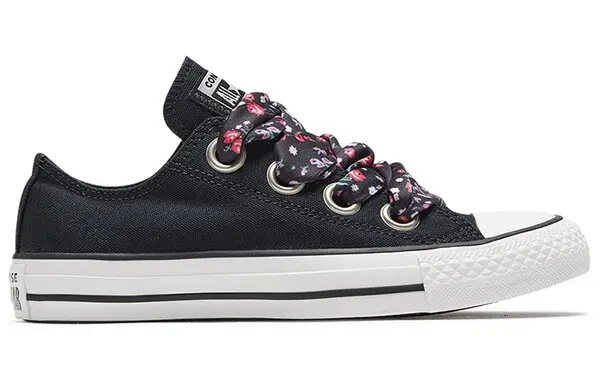 CONVERSE Chuck Taylor All Star Low Top Sneakers With Floral Laces