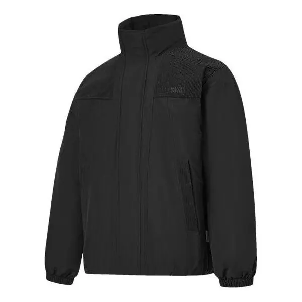 LI-NING Sports Style Short Down Jacket - Black
