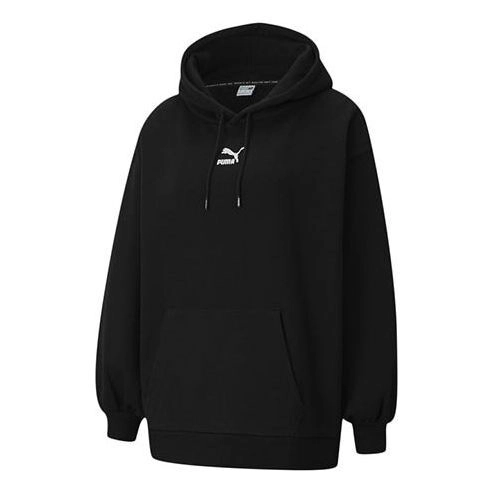 PUMA Classics Oversized Logo Printing Hoodie - Default Color