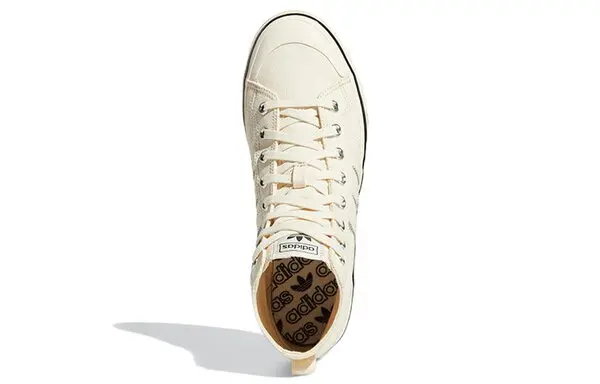 Adidas Nizza Hi Rf 74 High Top Sneakers - White