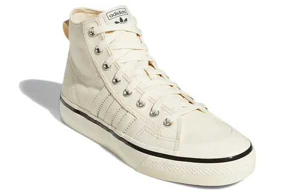 Adidas Nizza Hi Rf 74 High Top Sneakers - White