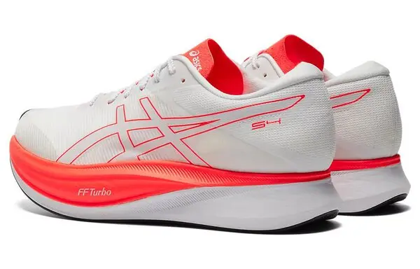 Asics S4 Illusion Running Shoes - Orange/white