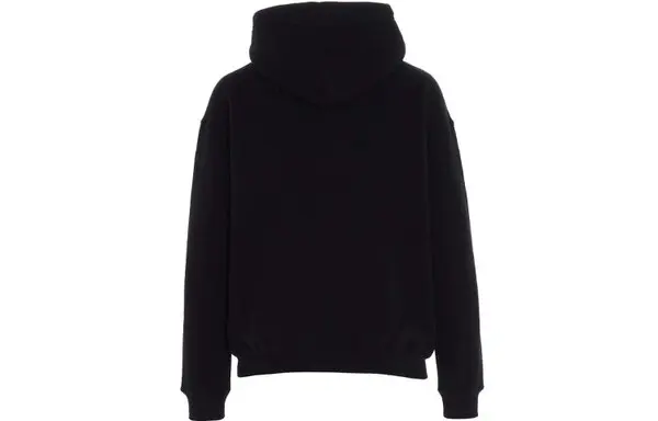 Balenciaga Bb Logo Hoodie - Black