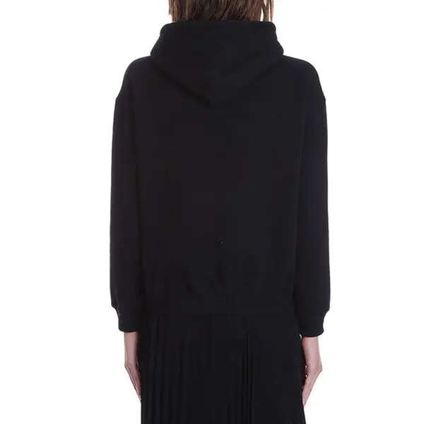 Balenciaga Bb Logo Hoodie - Black