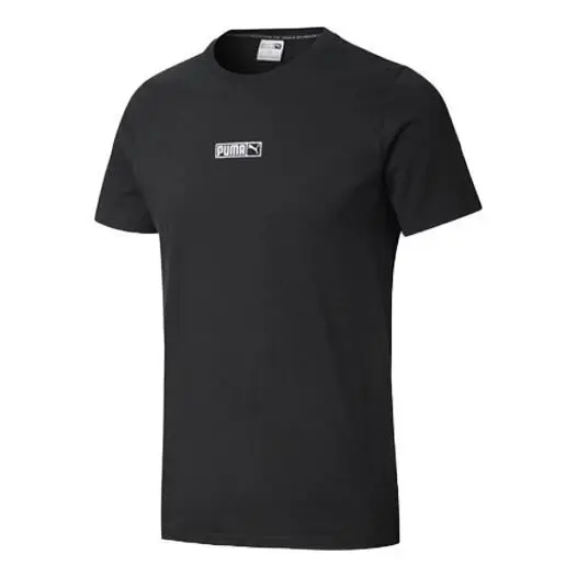 PUMA Classics Round Neck Short Sleeve Couple Style - Black