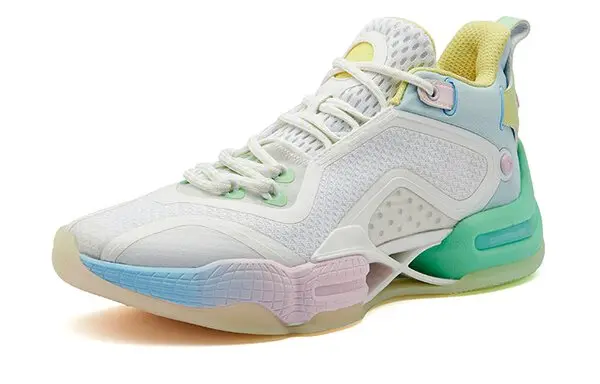 361 DEGREES Ag2x Aaron Gordon "clear Sky" Sneakers - White/green