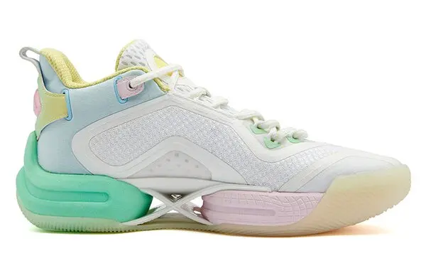 361 DEGREES Ag2x Aaron Gordon "clear Sky" Sneakers - White/green