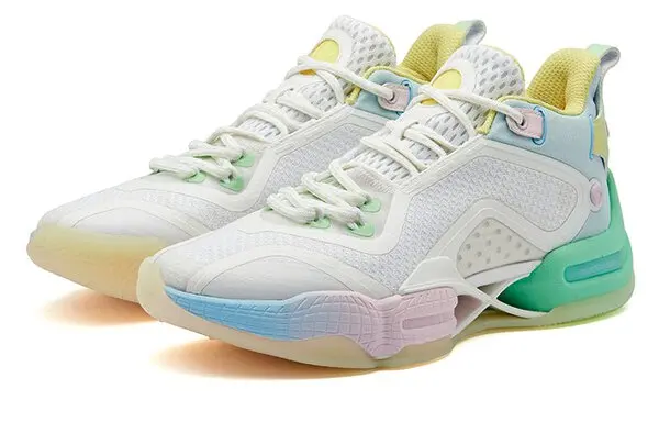 361 DEGREES Ag2x Aaron Gordon "clear Sky" Sneakers - White/green