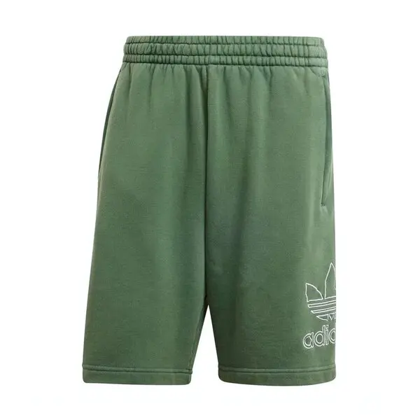 Adidas Adicolor Outline Trefoil Shorts - Green