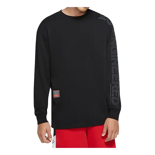 JORDAN 23 Engineered Long Sleeve Training T-shirt - Black
