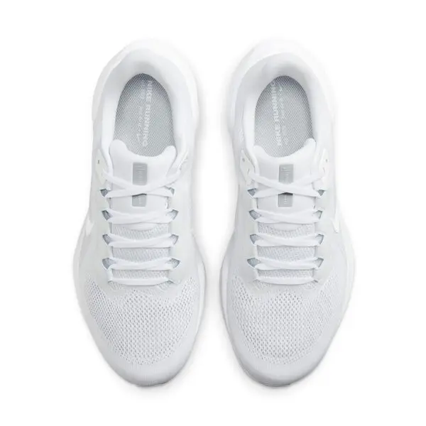 Nike Zoom Pegasus 41 Extra Wide Athletic Sneakers - White/pure Platinum/metallic Silver
