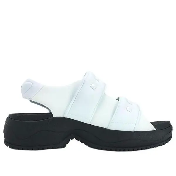 FILA Puff Sandals - White/black