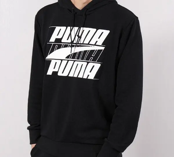 PUMA Large Logo Drawstring Hoodie
