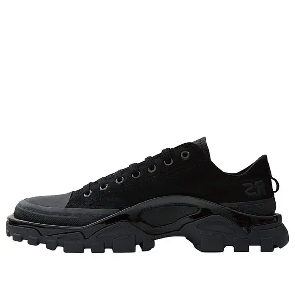 Adidas Raf Simons X New Runner Sneakers - Black