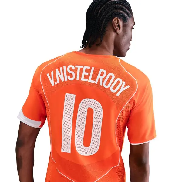 Nike X Ruud Van Nistelrooy Netherlands 2004 Total 90 Reissue Jersey - Orange/black