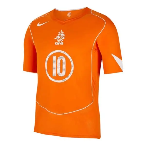 Nike X Ruud Van Nistelrooy Netherlands 2004 Total 90 Reissue Jersey - Orange/black