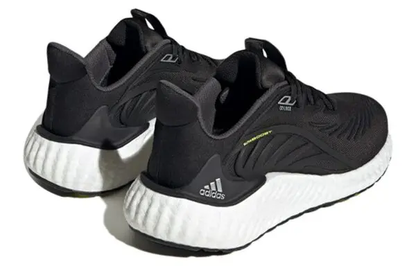 Adidas Alphaboost Running Shoes - Black/white/gum
