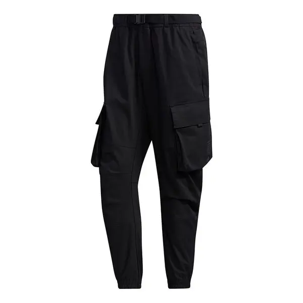 Adidas Th Pnt Cargo Leisure Sports Big Pocket Suit Trousers - Black