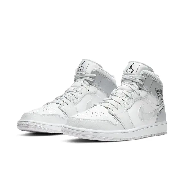JORDAN 1 Mid Sneakers - White