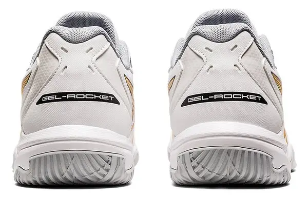 Asics Gel-rocket 10 Sneakers - White/gold