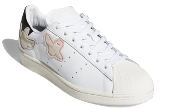 Adidas Mark Gonzales X Superstar 'shmoo' Sneakers - White