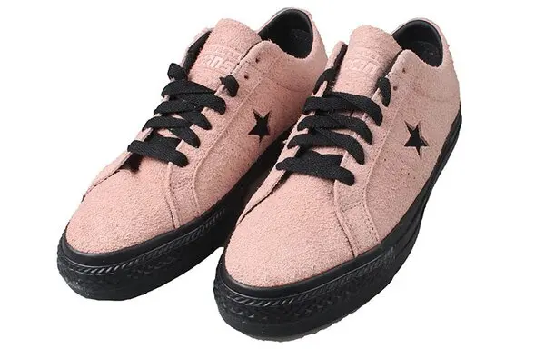 CONVERSE One Star Pro Low Top Sneakers - Pink/black