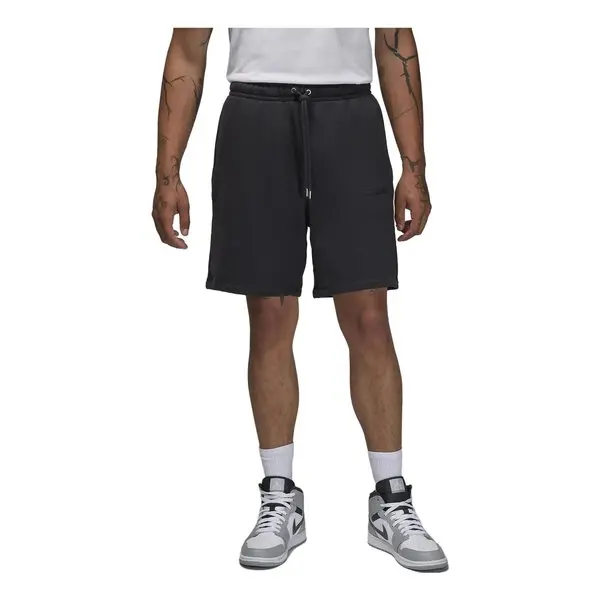 JORDAN Wordmark Fleece Short - Black