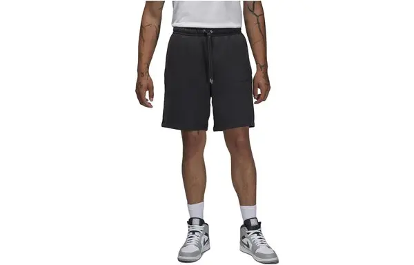 JORDAN Wordmark Fleece Short - Black