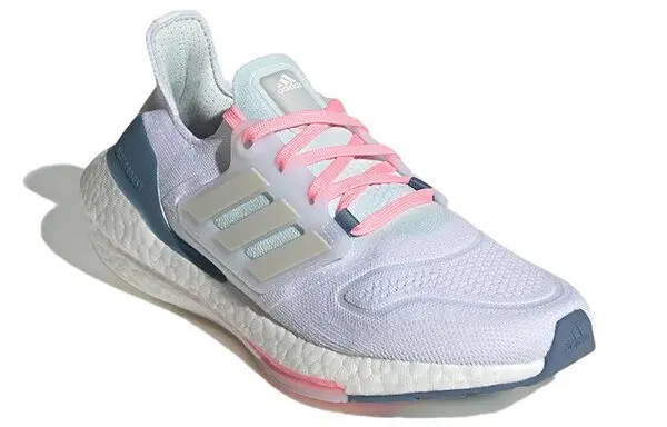 Adidas Ultraboost 22 Sneakers - White/blue/pink