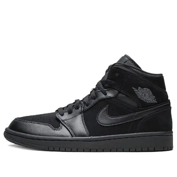 JORDAN 1 Mid "triple " Sneakers - Black