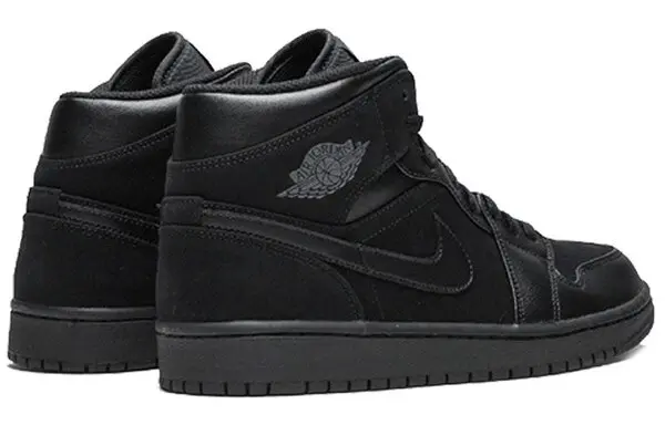 JORDAN 1 Mid "triple " Sneakers - Black
