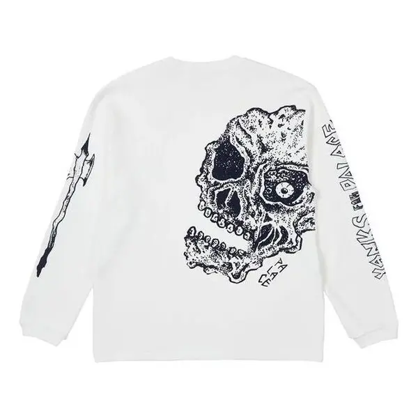 PALACE X Lotties Crossover Skeleton Alphabet Pattern Round Neck