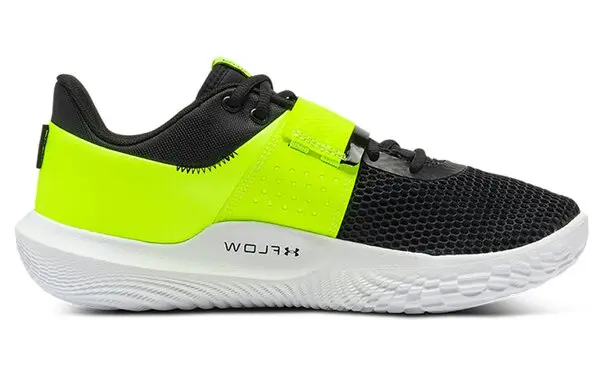 Under Armour Flow Futr X Athletic Sneakers - Black/green