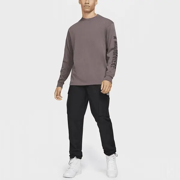 Nike As J Amm Ls Tee Violet Ore