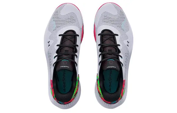 Under Armour Spawn 4 Printed Sneakers - Grey/red/green
