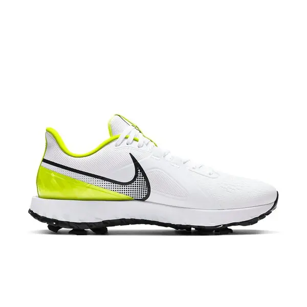 Nike React Infinity Pro Golf Shoes - White/yellow