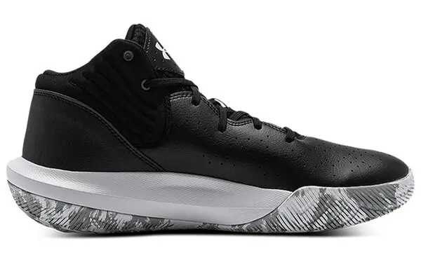 Under Armour Jet '21 High Top Sneakers - Black/grey