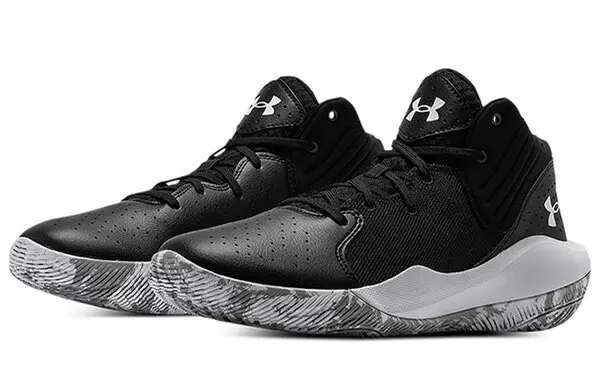 Under Armour Jet '21 High Top Sneakers - Black/grey