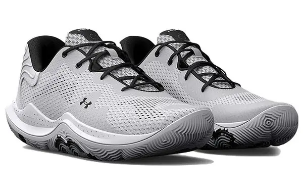 Under Armour Spawn 4 Mid Top Basketball Shoes - Gray